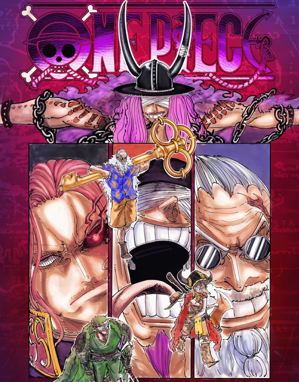 ワンピース最新情報【111巻SBS】ハナフダはうるティとページワンの父だった？